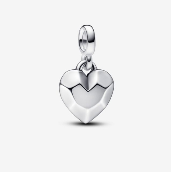 Pandora | Jewelry | Pandora Me Faceted Heart Mini Dangle | Poshmark